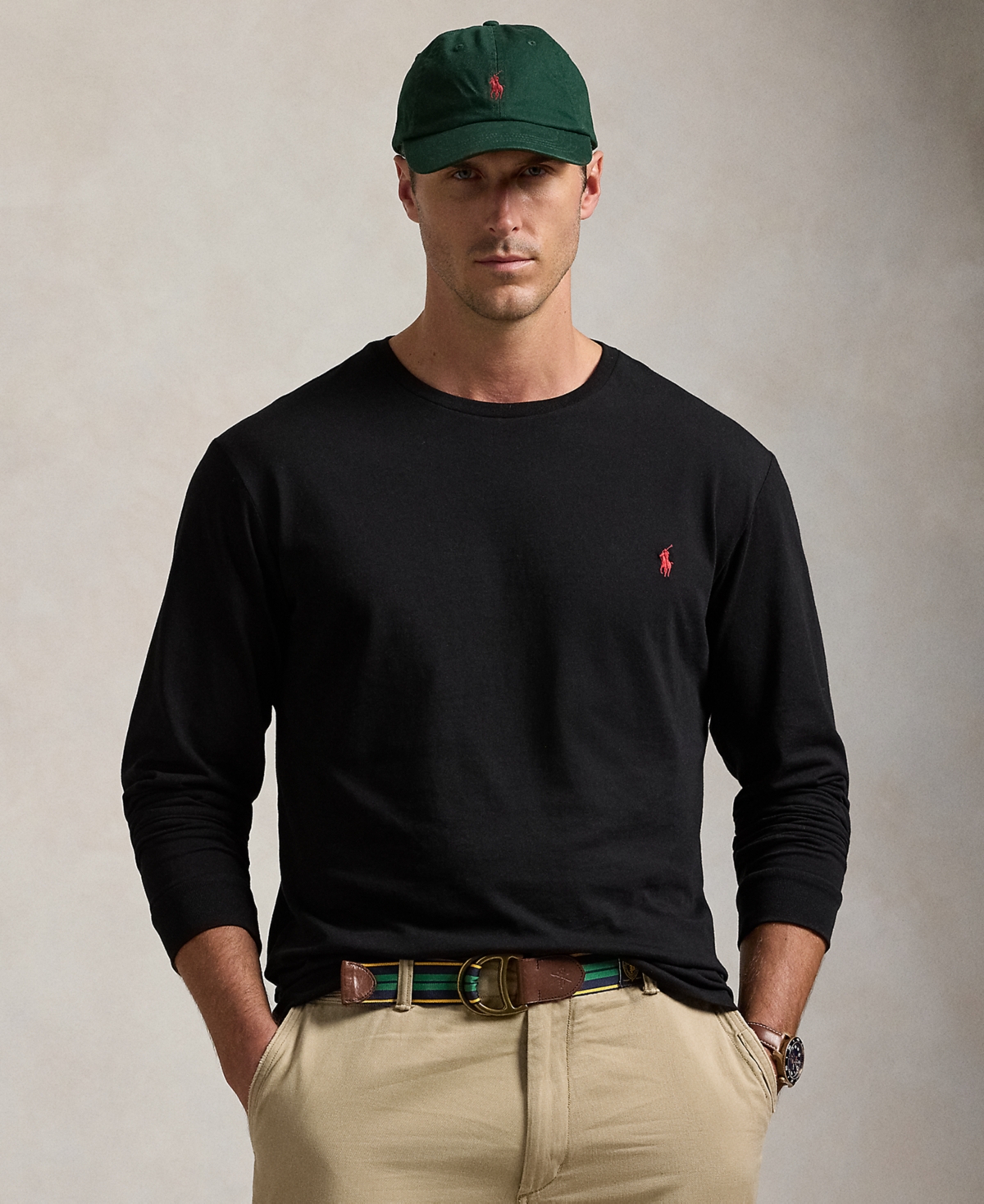 Click here for Polo Ralph Lauren Mens Big & Tall Classic-Fit Jers... prices