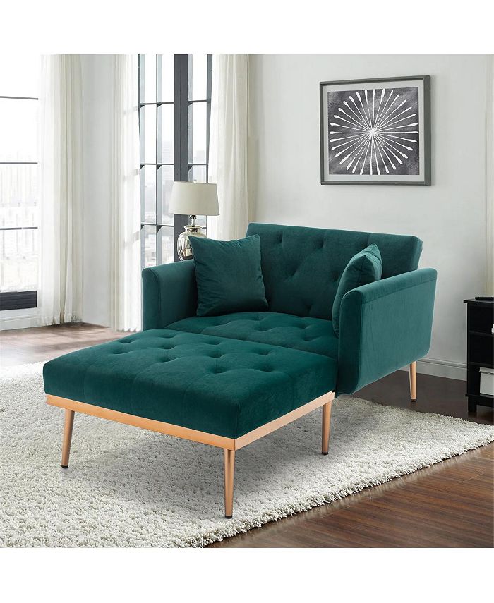 Simplie Fun Chaise Lounge Chair Accent Chair - Macy's