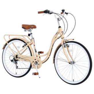 Streamdale 7 Speed, Steel Frame, Multiple Colors 24 Inch Ladies Bicycle ...
