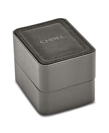 Chisel White Dial Silicone Strap Chronograph Watch - Macy's