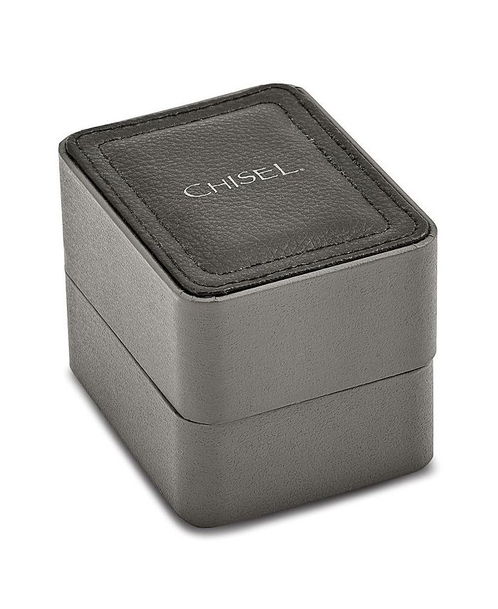 Chisel White Dial Silicone Strap Chronograph Watch - Macy's