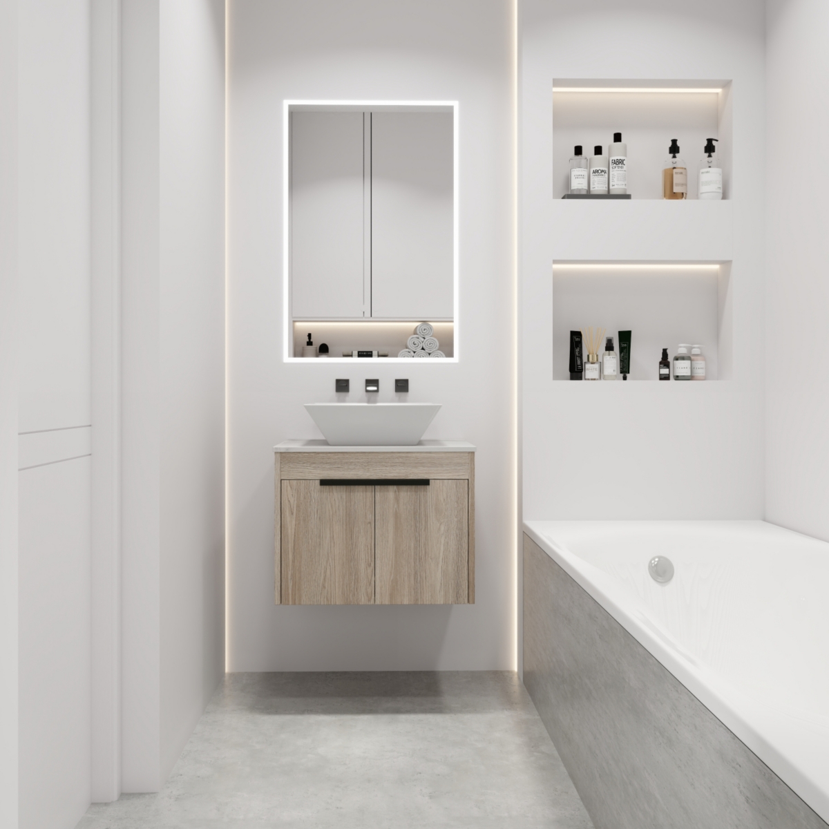 Click here for Streamdale 24" Modern Design Float Bathroom V... prices