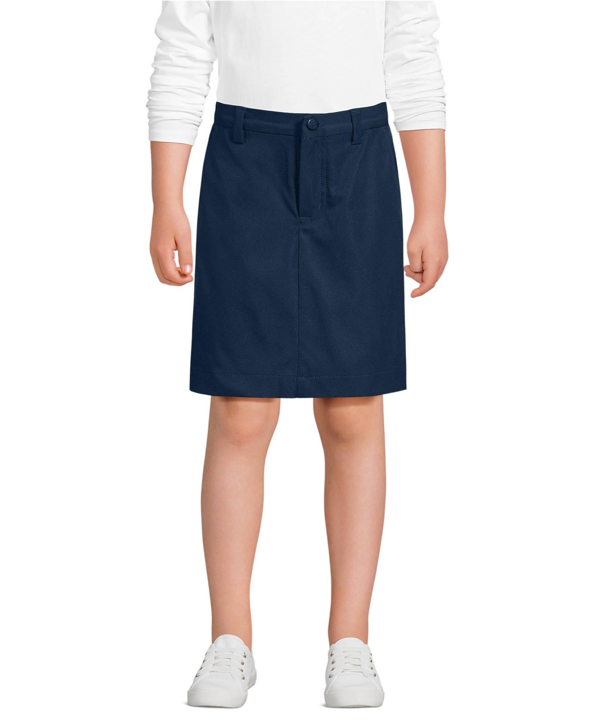 Click here for Lands End Big Girls Active Performance Chino Skort... prices