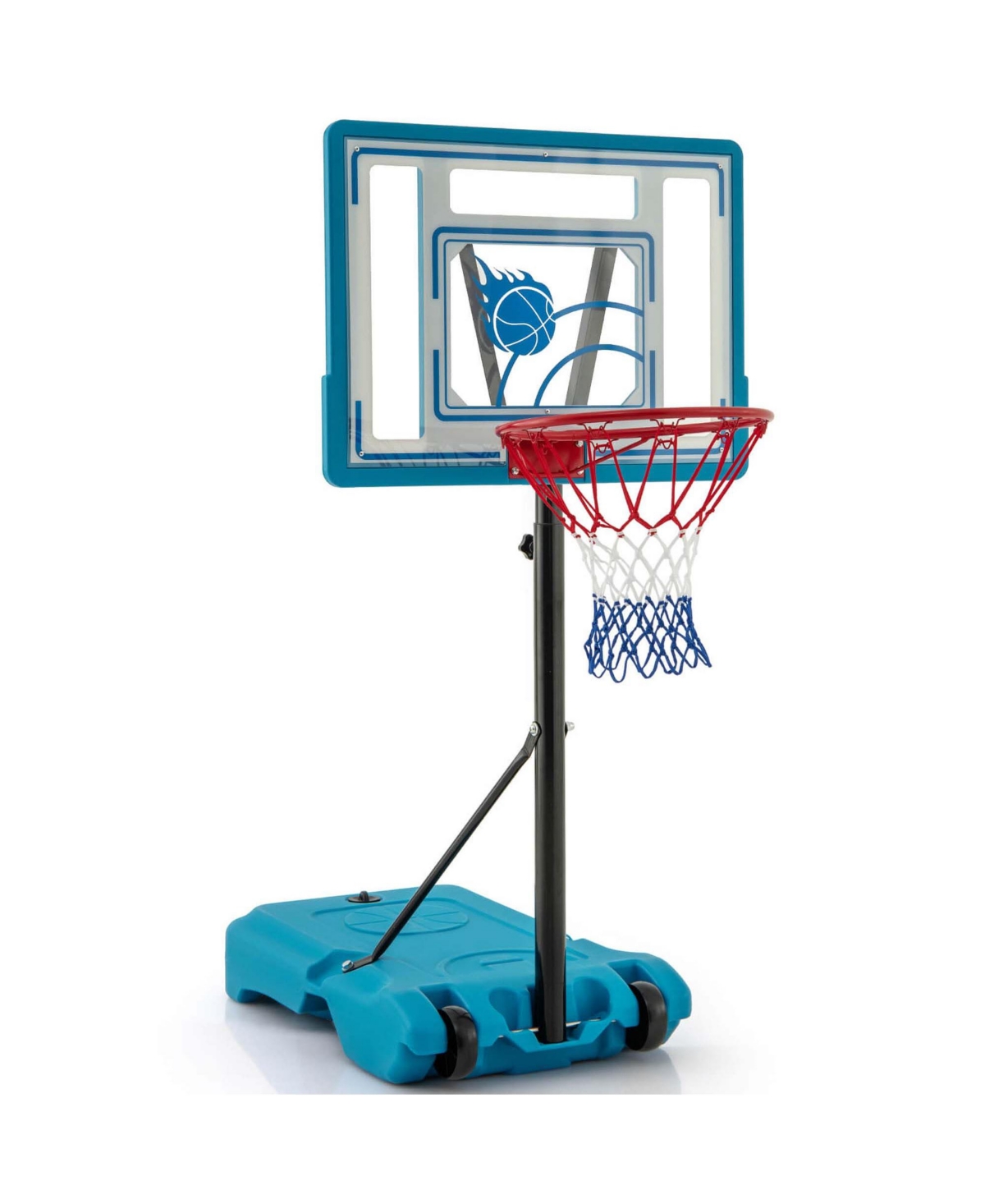Click here for Costway Pool Basketball Hoop 3.8-4.4 Ft Adjustable... prices