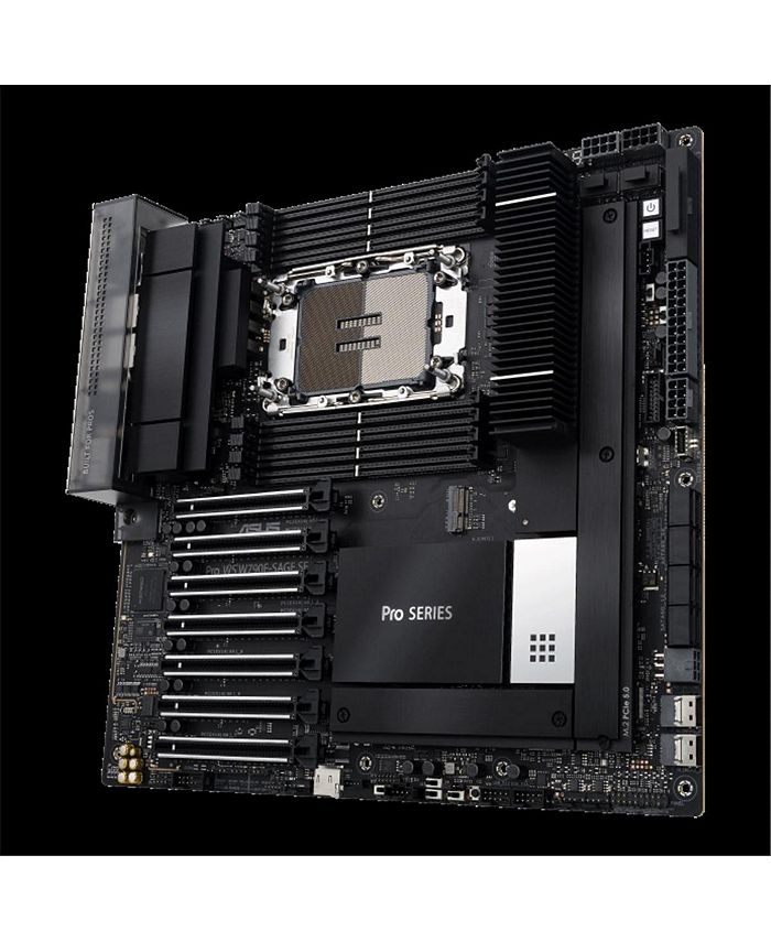 ASUS Tek PRO WS W790E-SAGE SE W790 LGA4677 2048Gb DDR5 Motherboard - Macy's