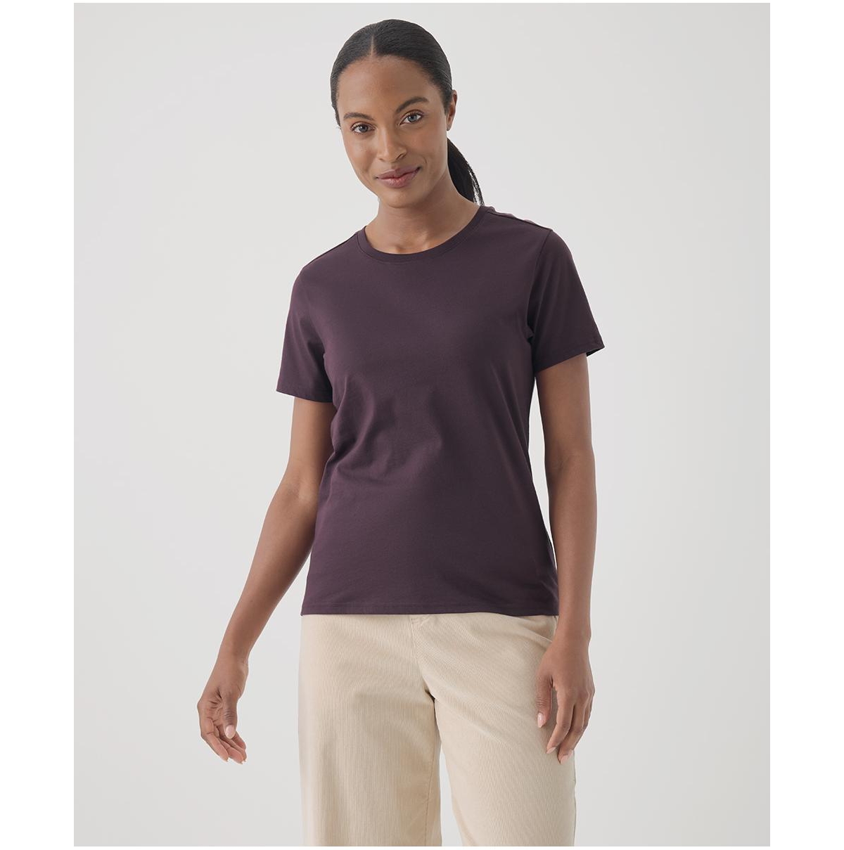 Click here for Pact Womens Organic Cotton Softspun Crew Neck Tee... prices