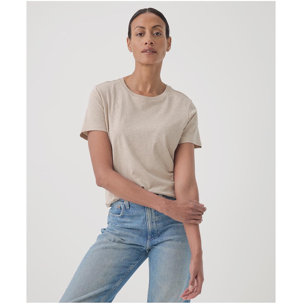 Click here for Pact Womens Organic Cotton Softspun Crew Neck Tee... prices