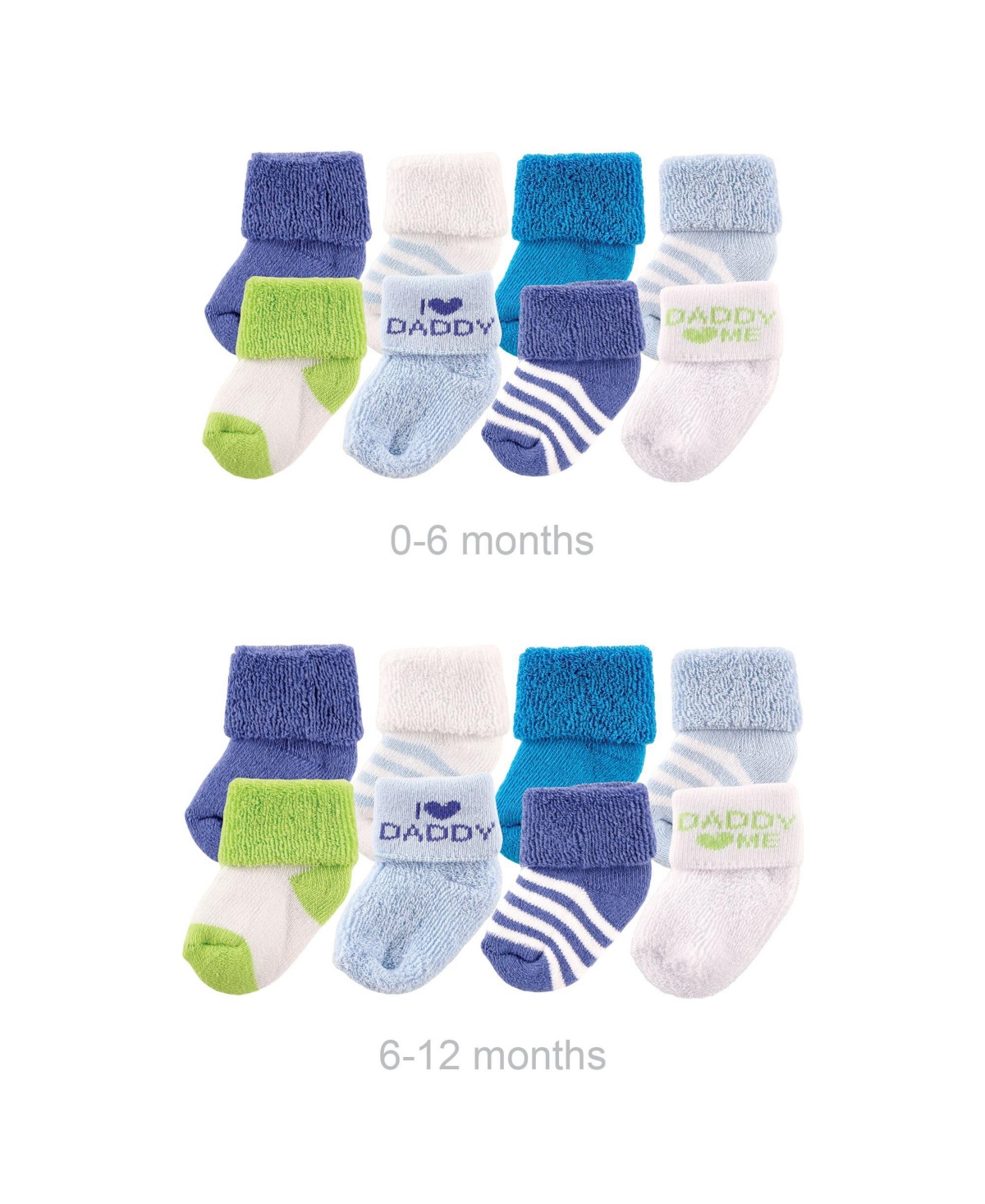 Click here for Luvable Friends Baby Boys Grow with Me Cotton Terr... prices