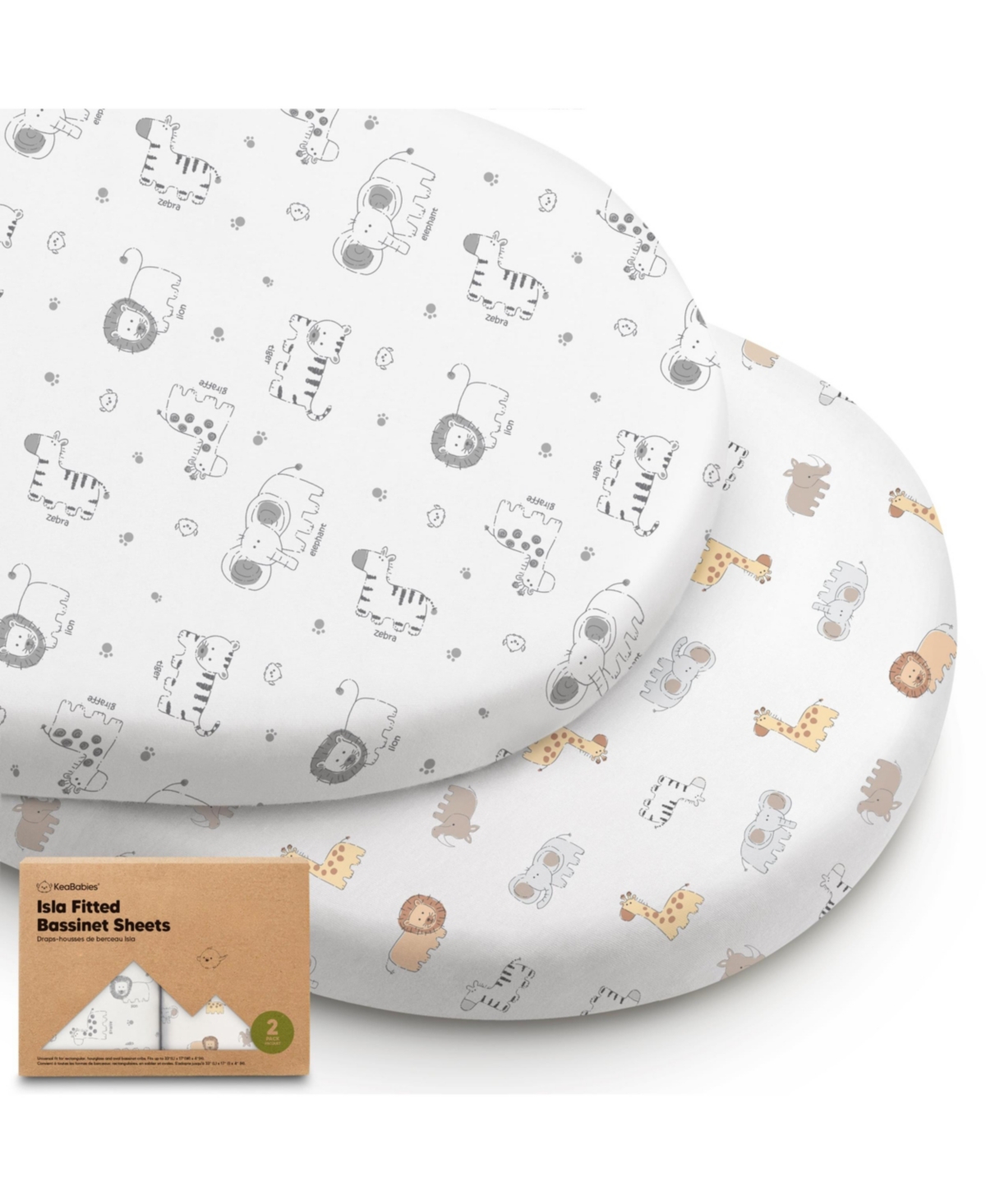 Click here for KeaBabies Bassinet Sheet for Baby Girls  Boys  2-P... prices