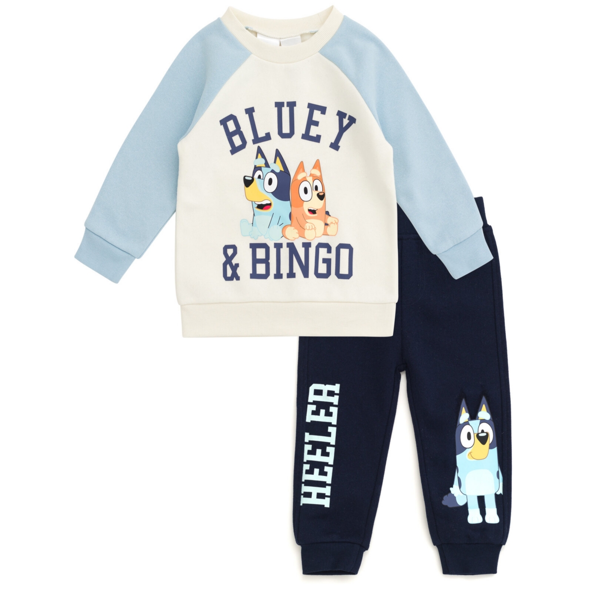 Click here for Bluey Toddler Boys Fleece Sweatshirt and Jogger Pa... prices