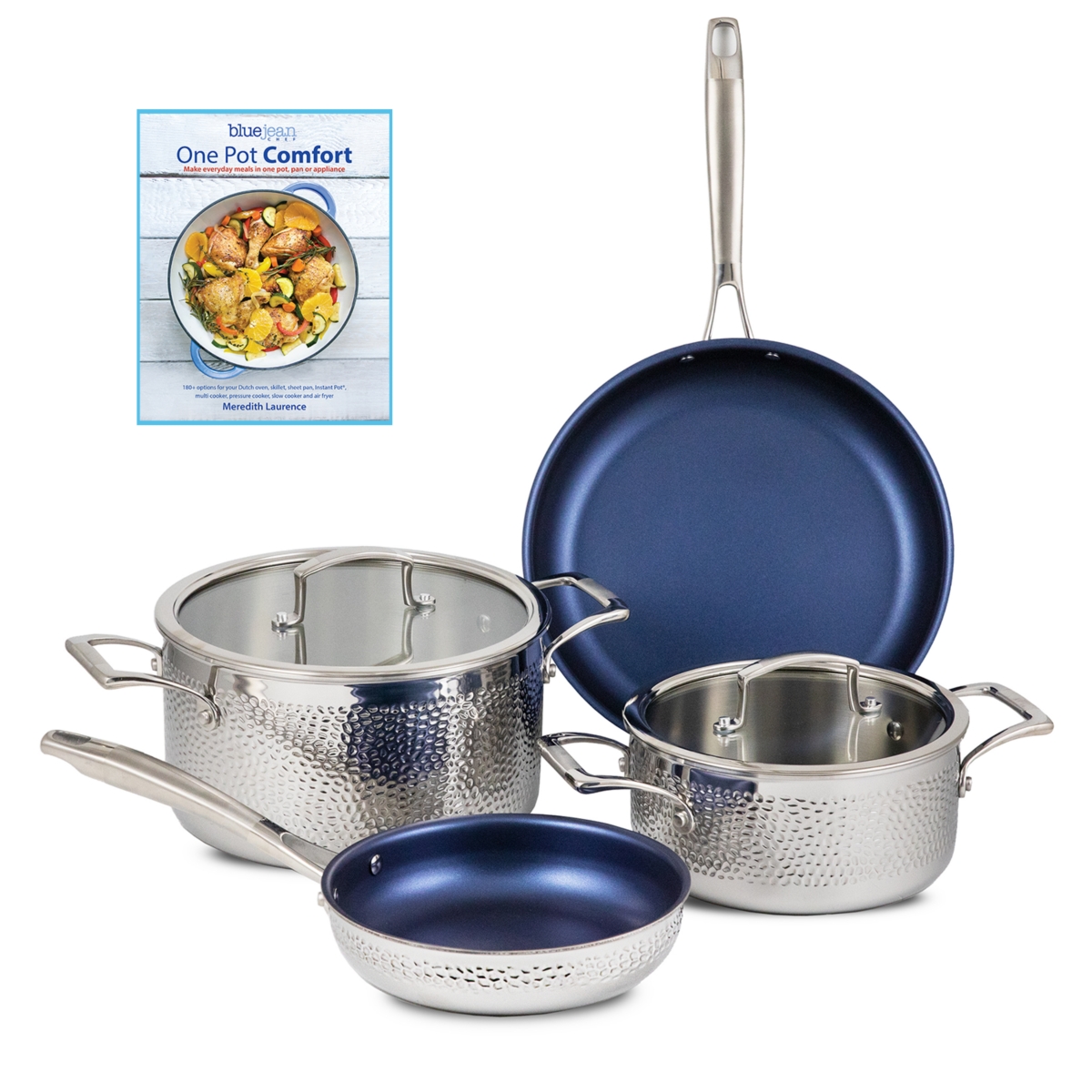 Click here for Blue Jean Chef 6-Piece Stainless Steel Cookware Se... prices
