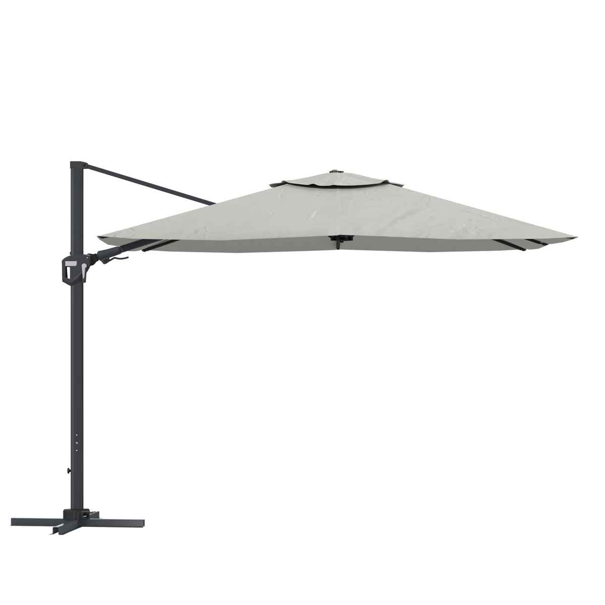 Click here for Casainc 11 Ft Square Cantilever Patio Umbrella - G... prices