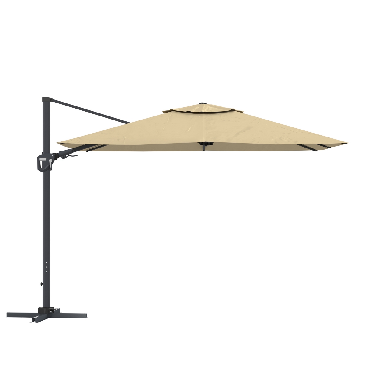 Click here for Casainc 11 Ft Square Cantilever Patio Umbrella - B... prices