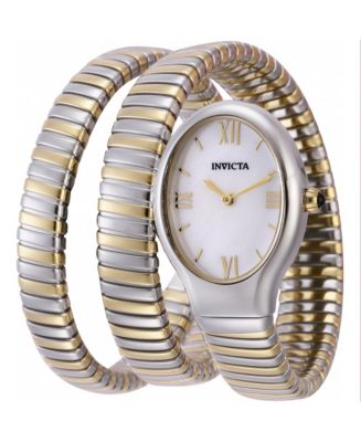 Invicta Lady 44502 Mayamar Quartz 2 Hand White Dial Watch - Macy's