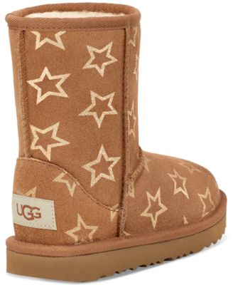 UGG Toddler s Classic II Iridescent Stars Boots Macy s