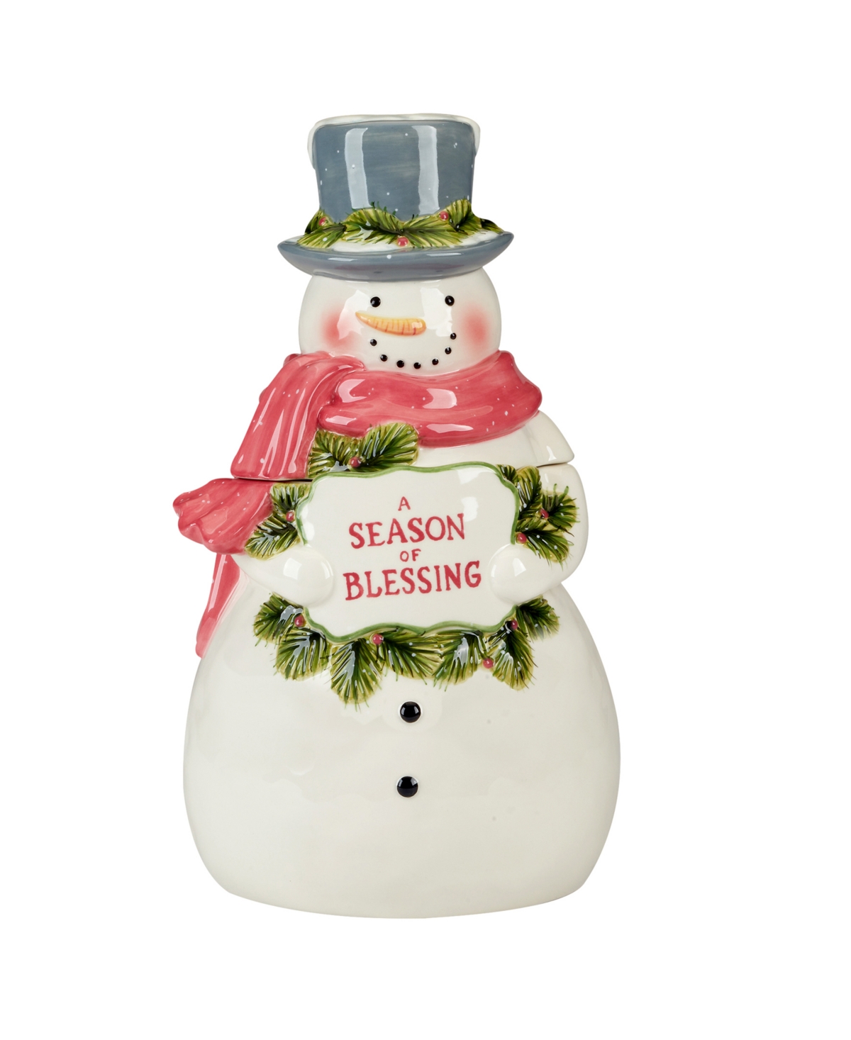 Click here for Certified International Snowman Greetings 3D Santa... prices