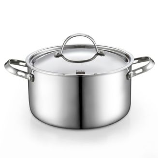 Cooks Standard 6-Quart Multi-Ply Clad Stainless Steel Pasta Cooking ...