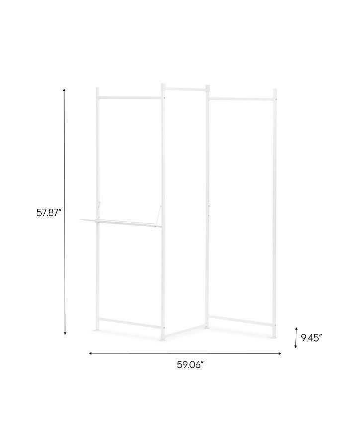 IRIS USA Clothes Rack, Collapsible Clothing Rack, Foldable Clothes ...