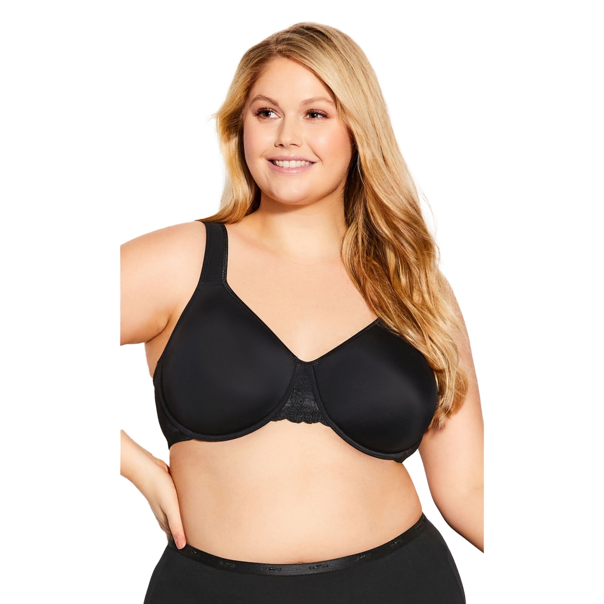 Click here for Avenue Womens Smooth Caress Bra - Black prices