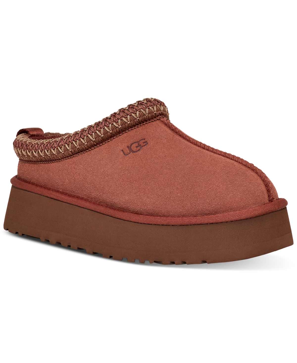 Click here for Ugg Womens Tazz Slip-On Slippers - Red Jasper prices