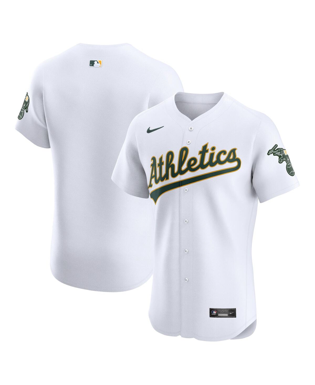 Click here for Nike Mens White Oakland Athletics Home Elite Jerse... prices