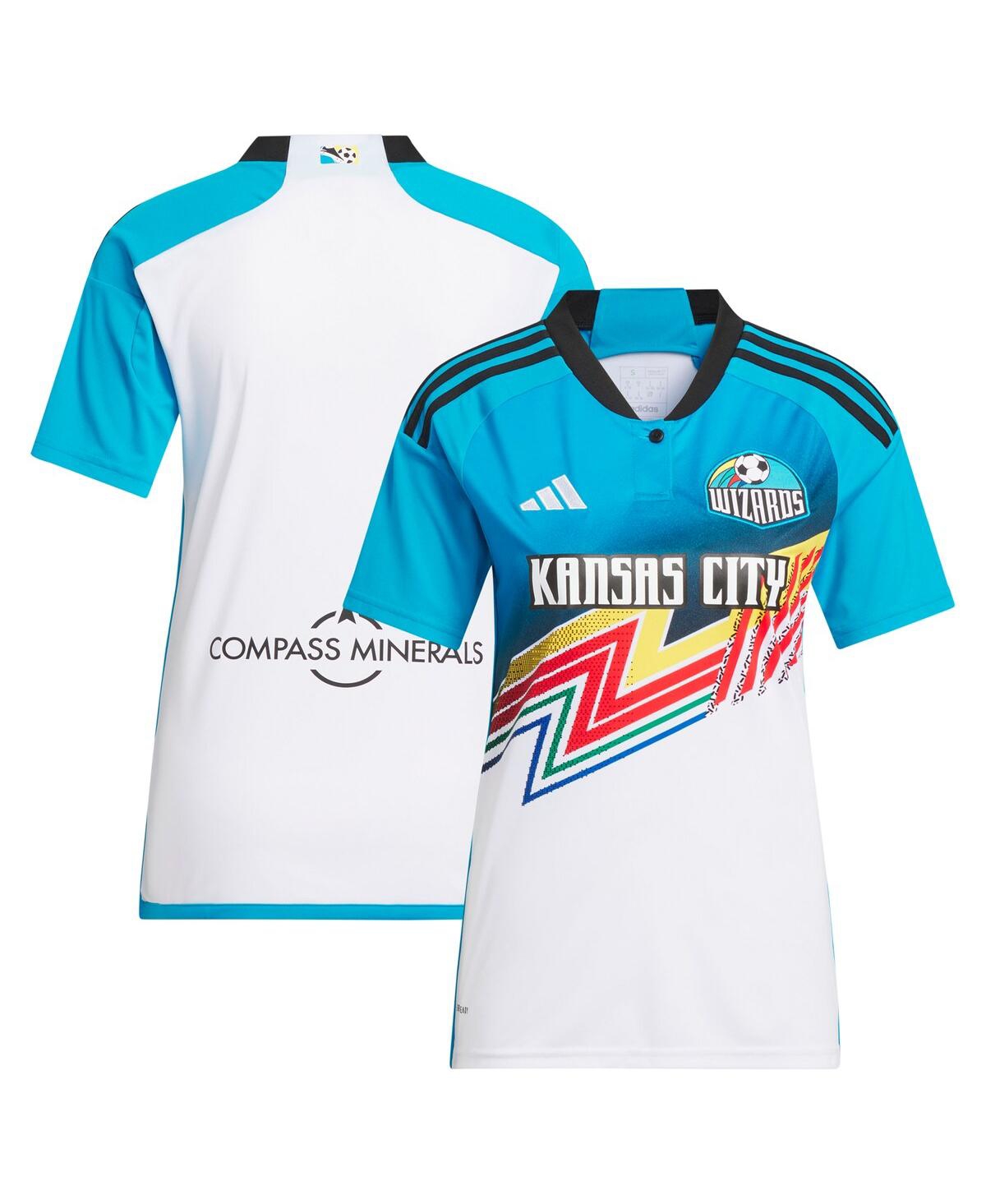 Click here for Adidas Womens White Sporting Kansas City 2024 Arch... prices