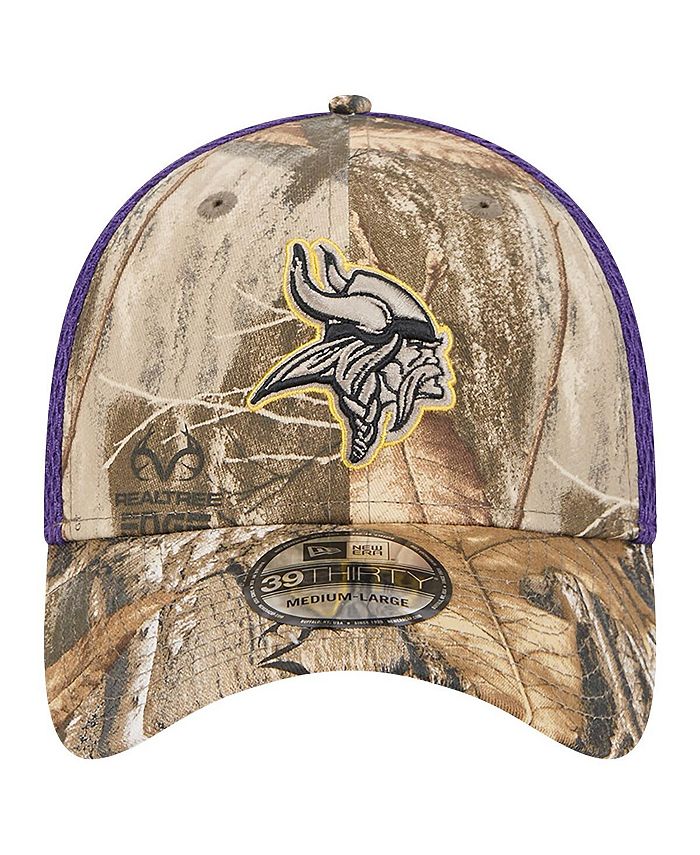 New Era Men's Realtree Camo/Purple Minnesota Vikings Active 39THIRTY Flex Hat - Macy's