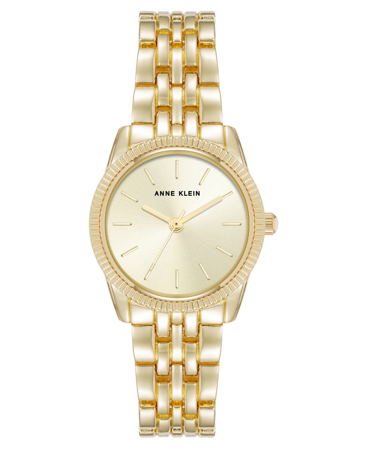 Click here for Anne Klein Womens Quartz Casual Coin Edge Gold-Ton... prices
