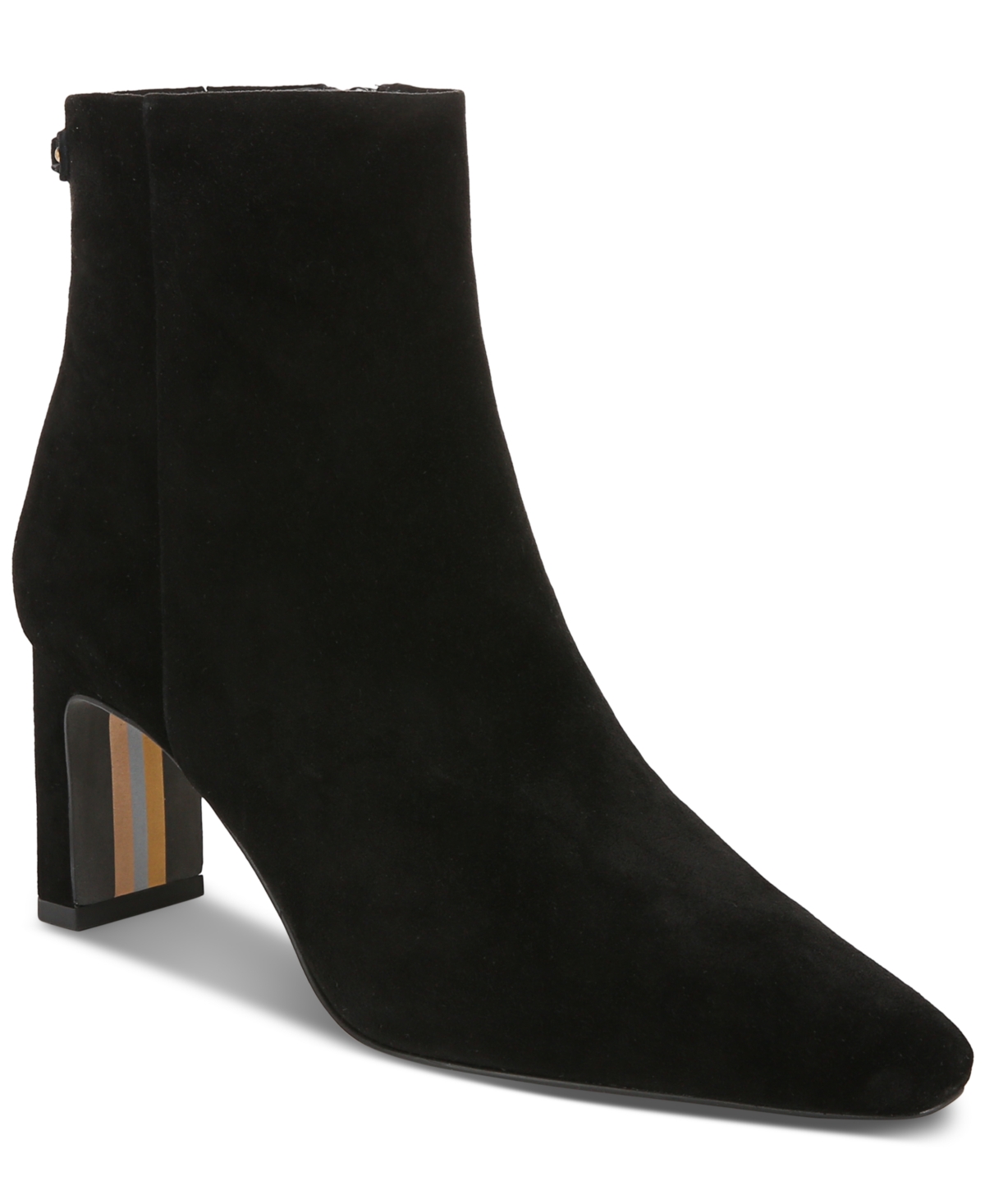 Click here for Sam Edelman Womens Saige Zipper Ankle Booties - Bl... prices