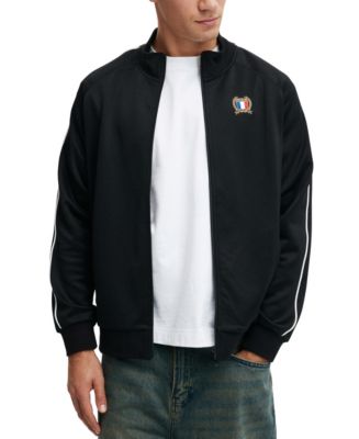 COTTON ON Men's Tricot Track Jacket - Macy's