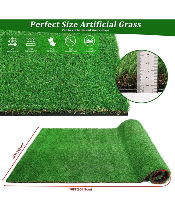 Simplie Fun 4x10ft Outdoor Artificial Grass Decor - Macy's