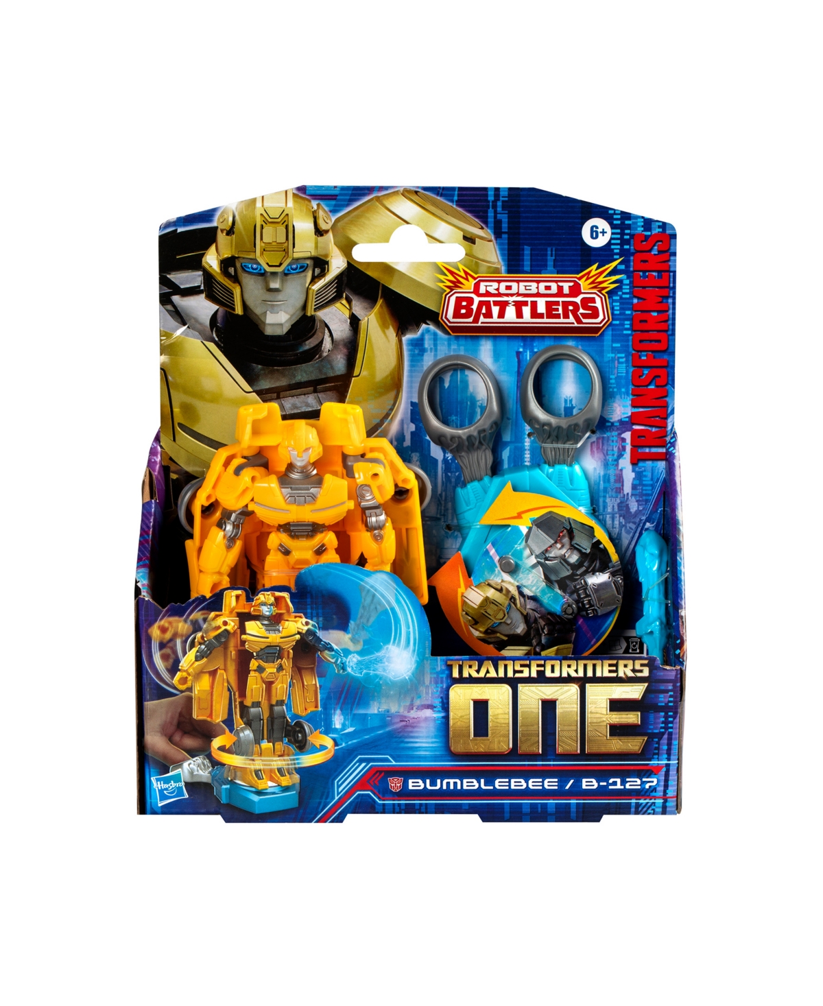 Transformers Kids' One Robot Battlers Bumblebee B-127 Action Figure In ...