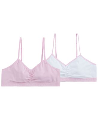 Polo Ralph Lauren Big Girls Bralettes, Pack of 2 - Macy's
