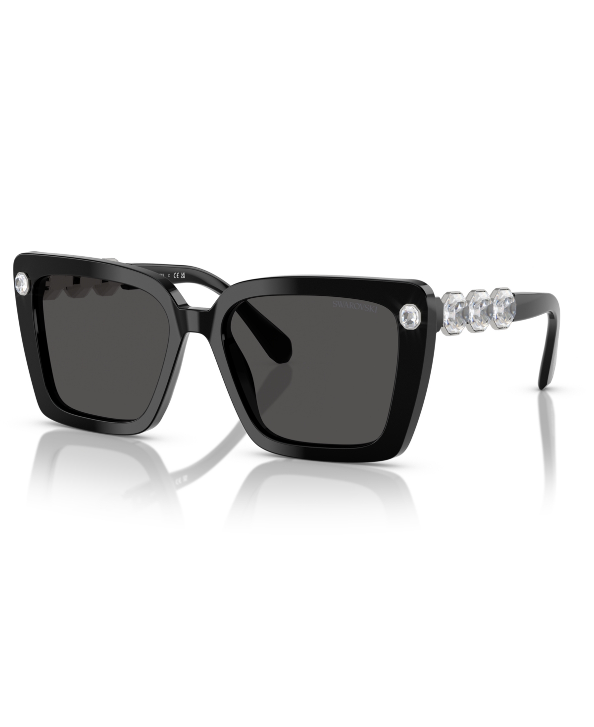 Click here for Swarovski Womens Sunglasses SK6032 - Black prices