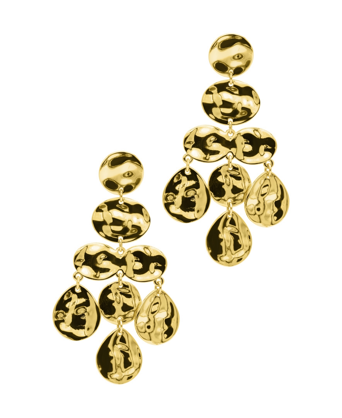 Click here for Adornia Gold Cascade Earrings - Gold prices
