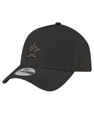 New Era Men's Black Houston Astros A-Frame 9FORTY Adjustable Hat - Macy's