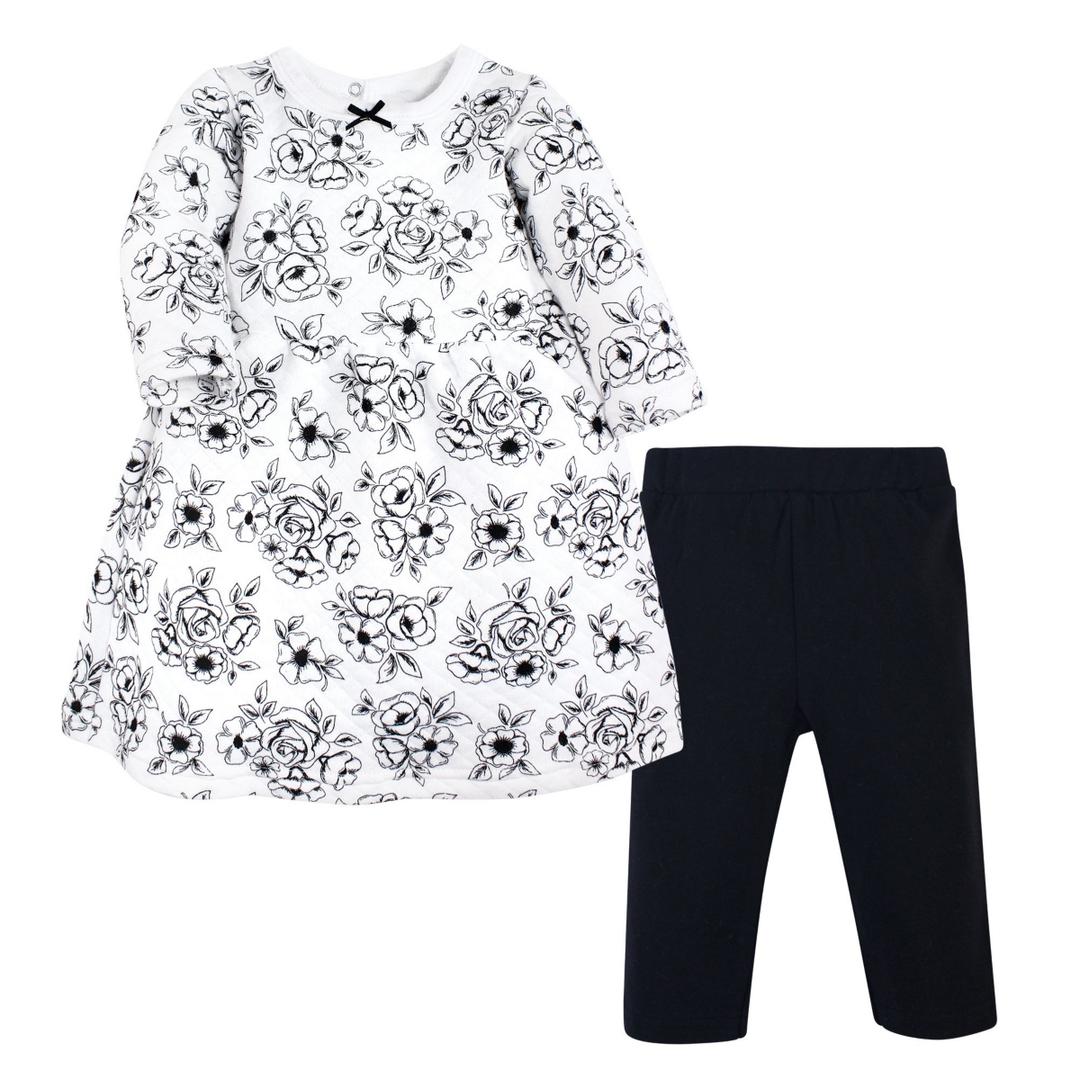Click here for Hudson Baby Baby Girls Hudson Quilted Cotton Dress... prices