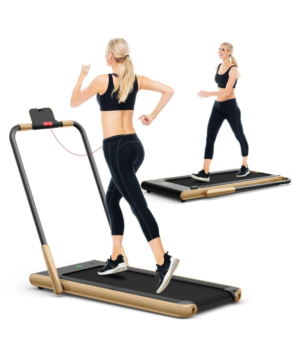Click here for Vebreda 2-in-1 Folding Treadmill with Remote Contr... prices