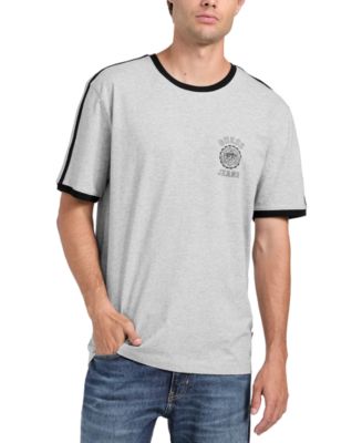 GUESS Men's Tipped Logo Ringer T-Shirt - Macy's