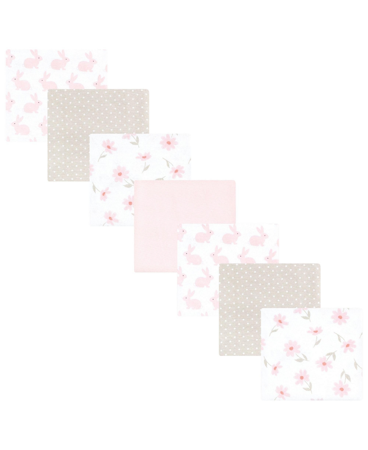 Click here for Hudson Baby Girls Seven-Piece Cotton-Poly Flannel... prices