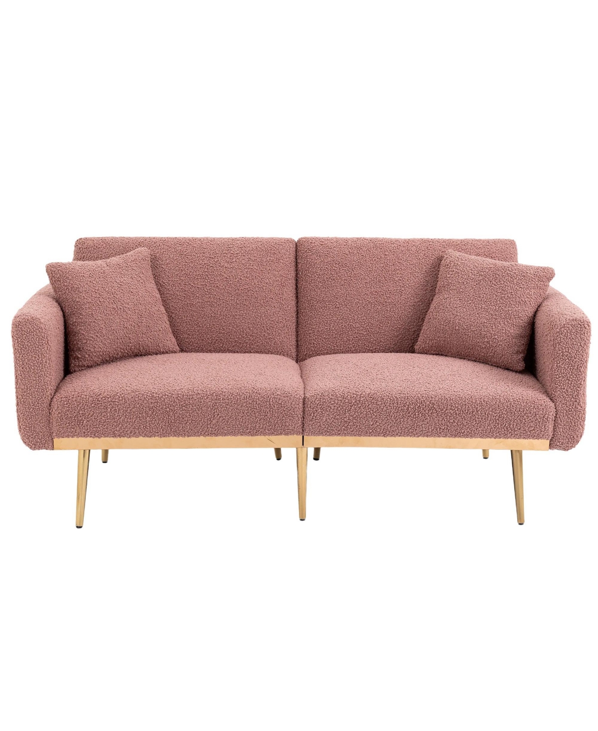 Click here for Mondawe Beige Velvet Sofa   Accent sofa .loveseat... prices