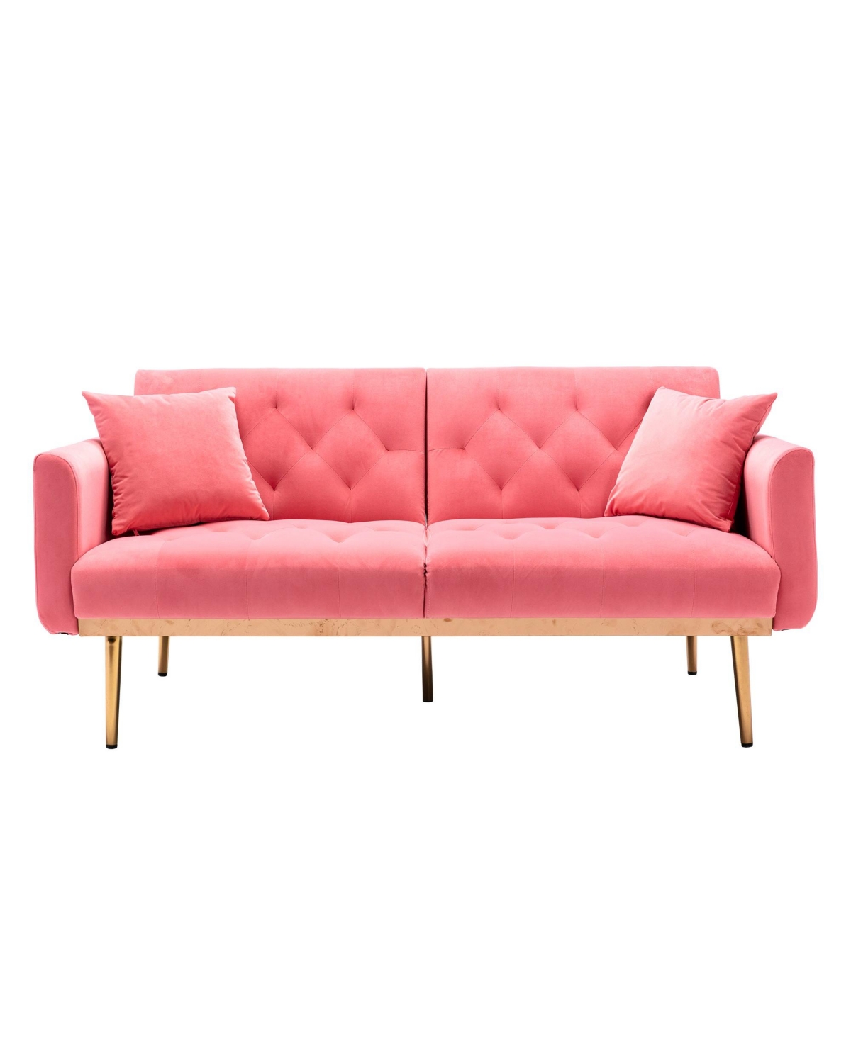 Click here for Mondawe Beige Velvet Sofa   Accent sofa .loveseat... prices