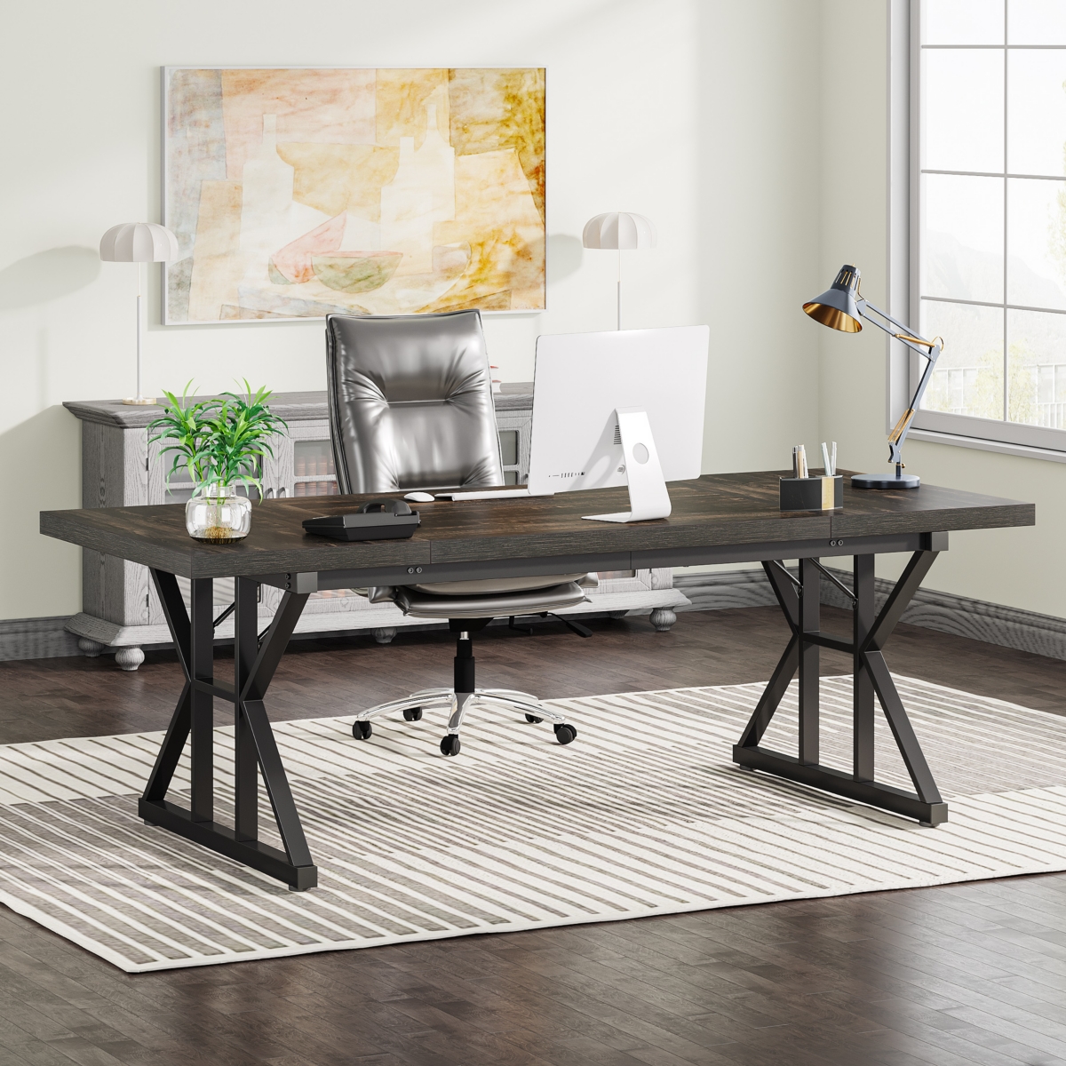 Click here for Tribesigns 6FT Conference Table  70.86 L x 31.49 W... prices