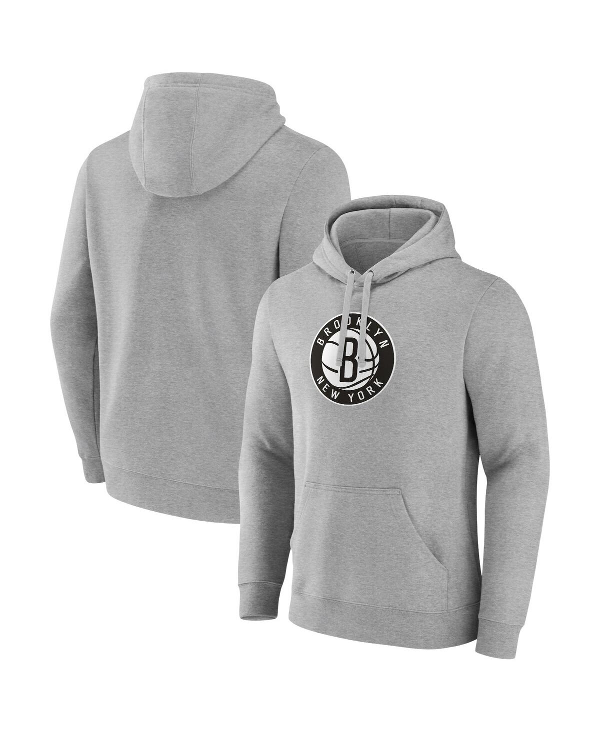 Click here for Fanatics Mens Heather Gray Brooklyn Nets Primary L... prices