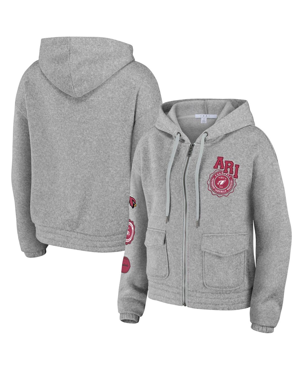 Click here for Wear by Erin Andrews Womens Heather Gray Arizona C... prices