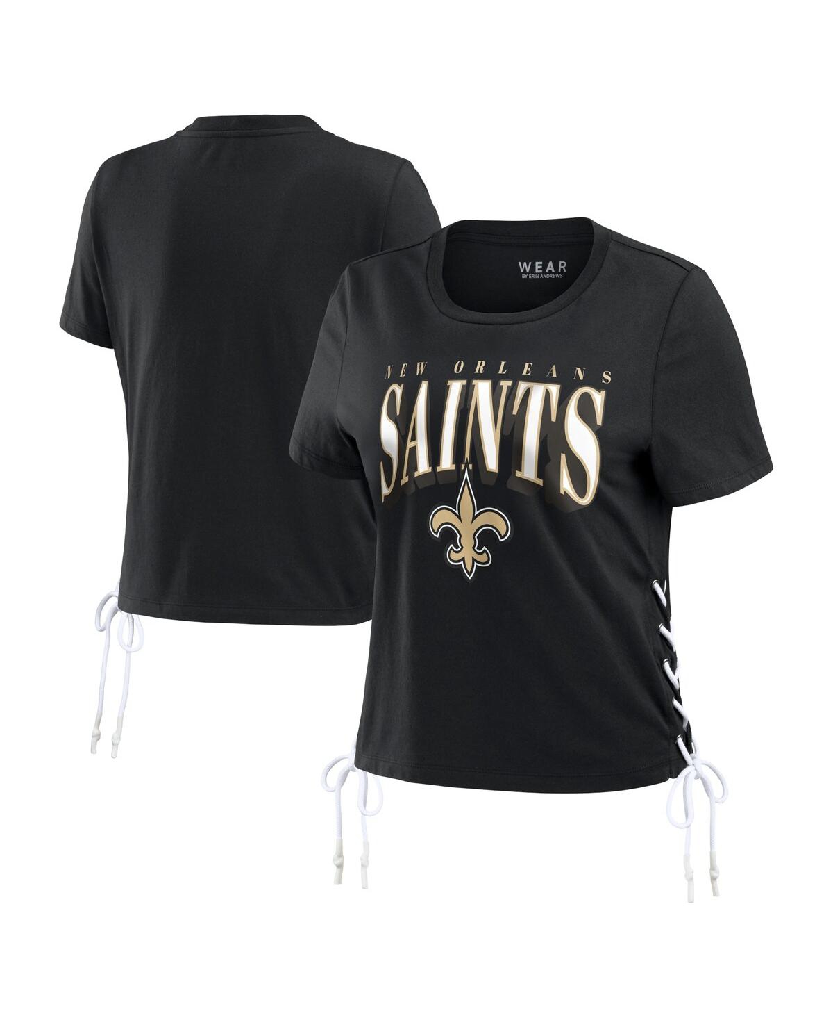 Click here for Wear by Erin Andrews Womens Black New Orleans Sain... prices