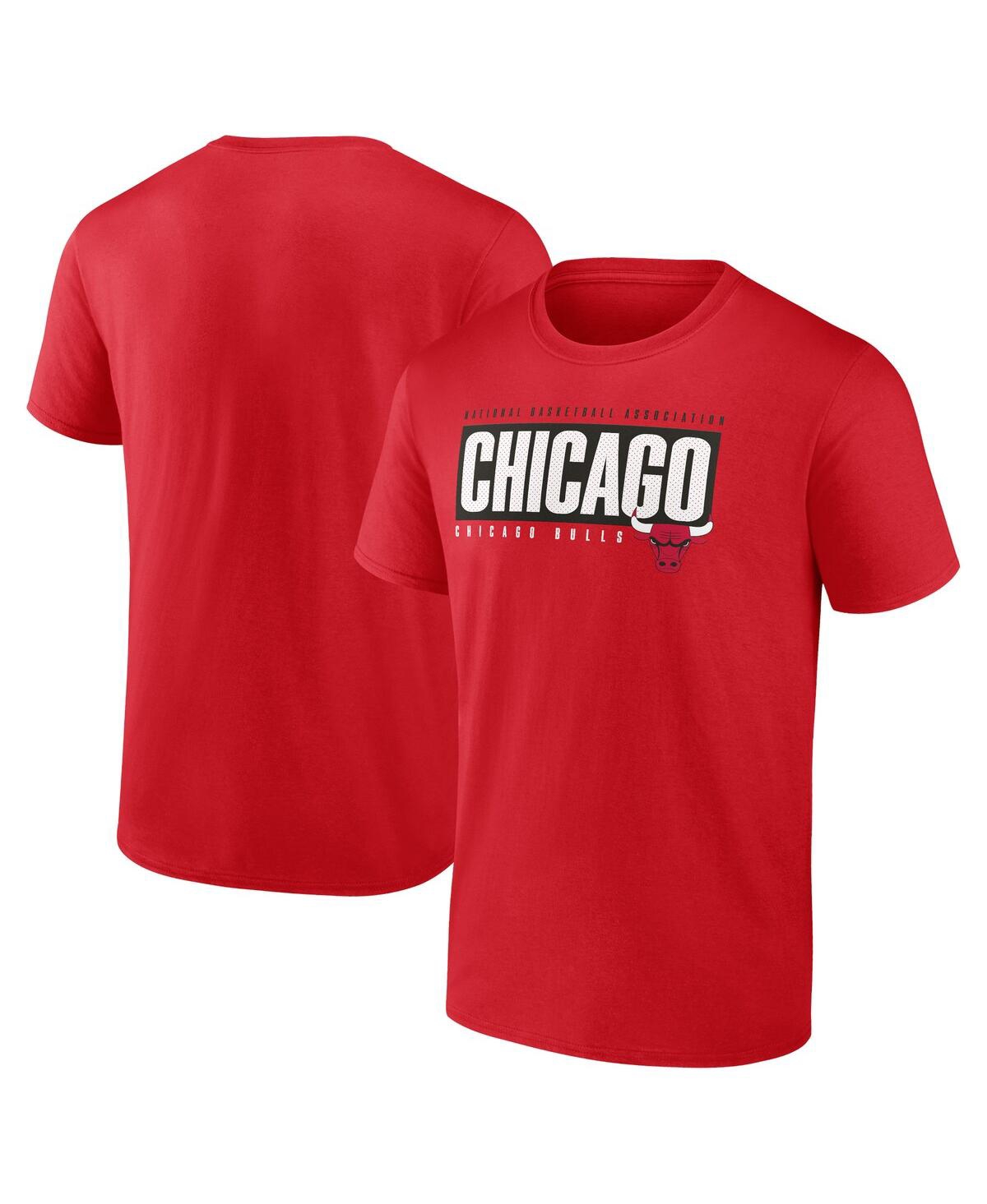 Click here for Fanatics Mens Red Chicago Bulls Box Out T-Shirt -... prices