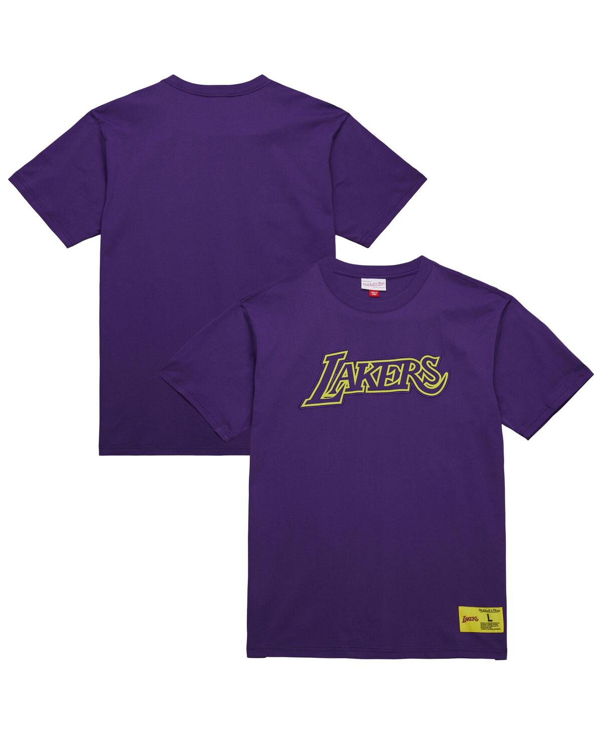 Click here for Mitchell & Ness Mens Purple Los Angeles Lakers Har... prices