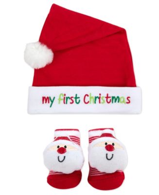 Baby Essentials Baby Boy or Baby Girl My First Christmas Santa Hat ...
