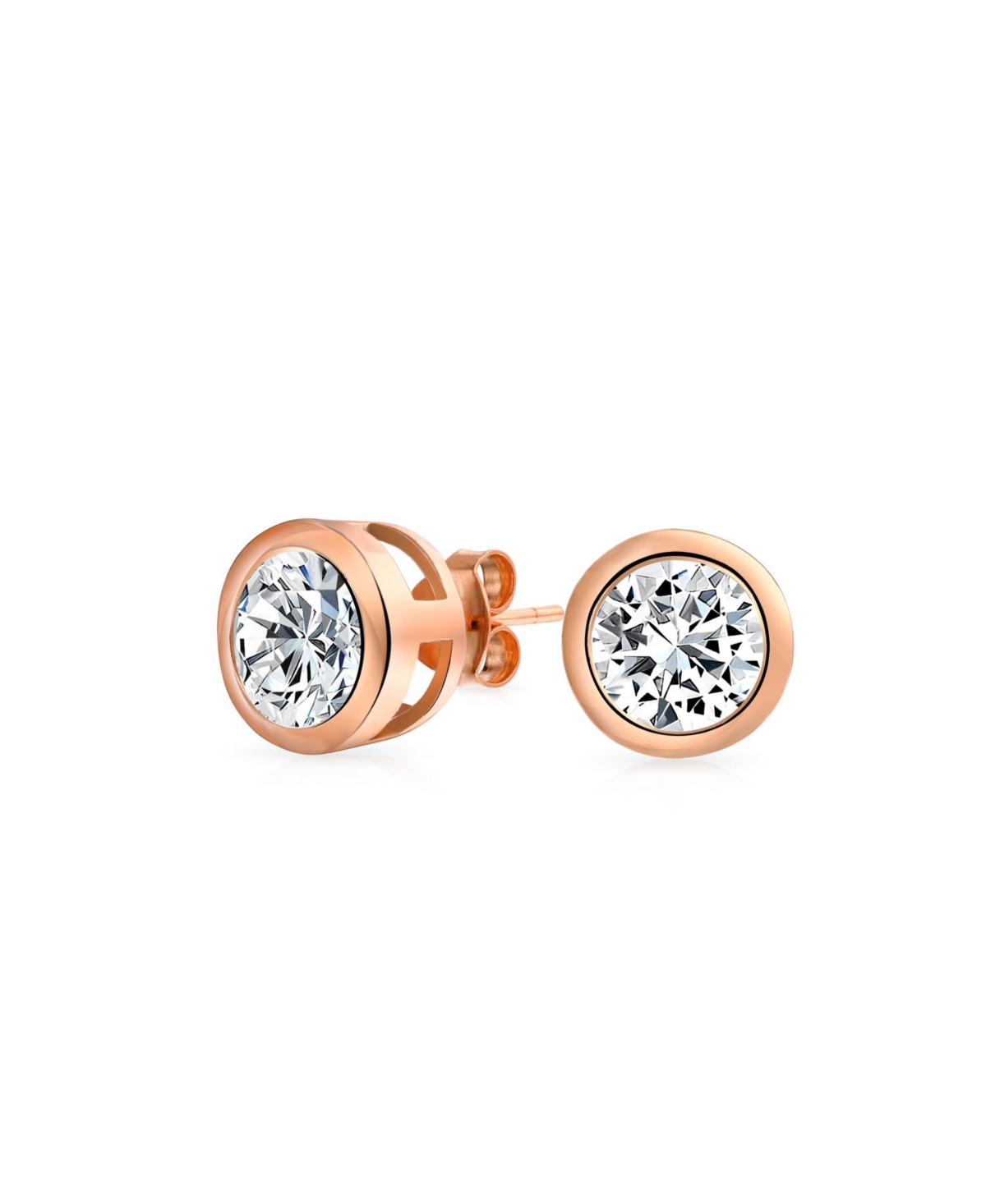 Click here for Bling Jewelry Simple Classic Bezel Set Cubic Zirco... prices